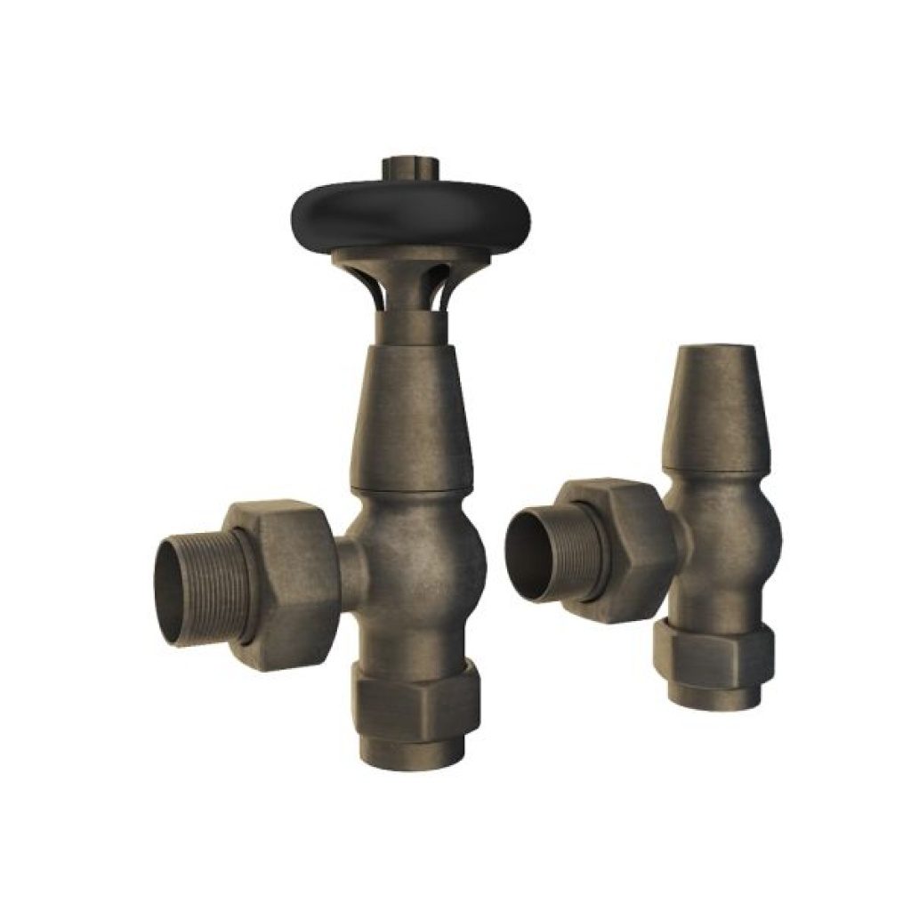 Senator Chelsea Vintage - Thermostatic Valve - Angled - Bronze ...