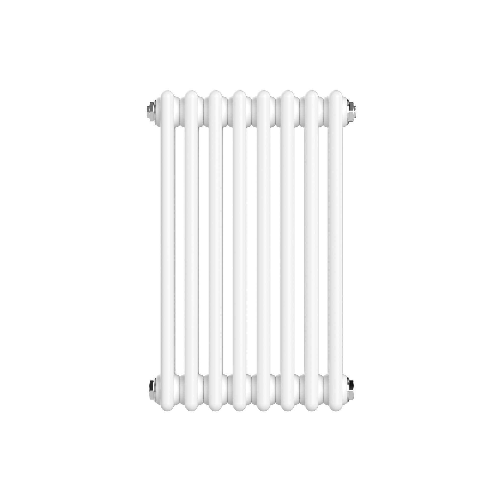 Vintage Column Horizontal Radiator - Various Sizes - White - Chelsea ...